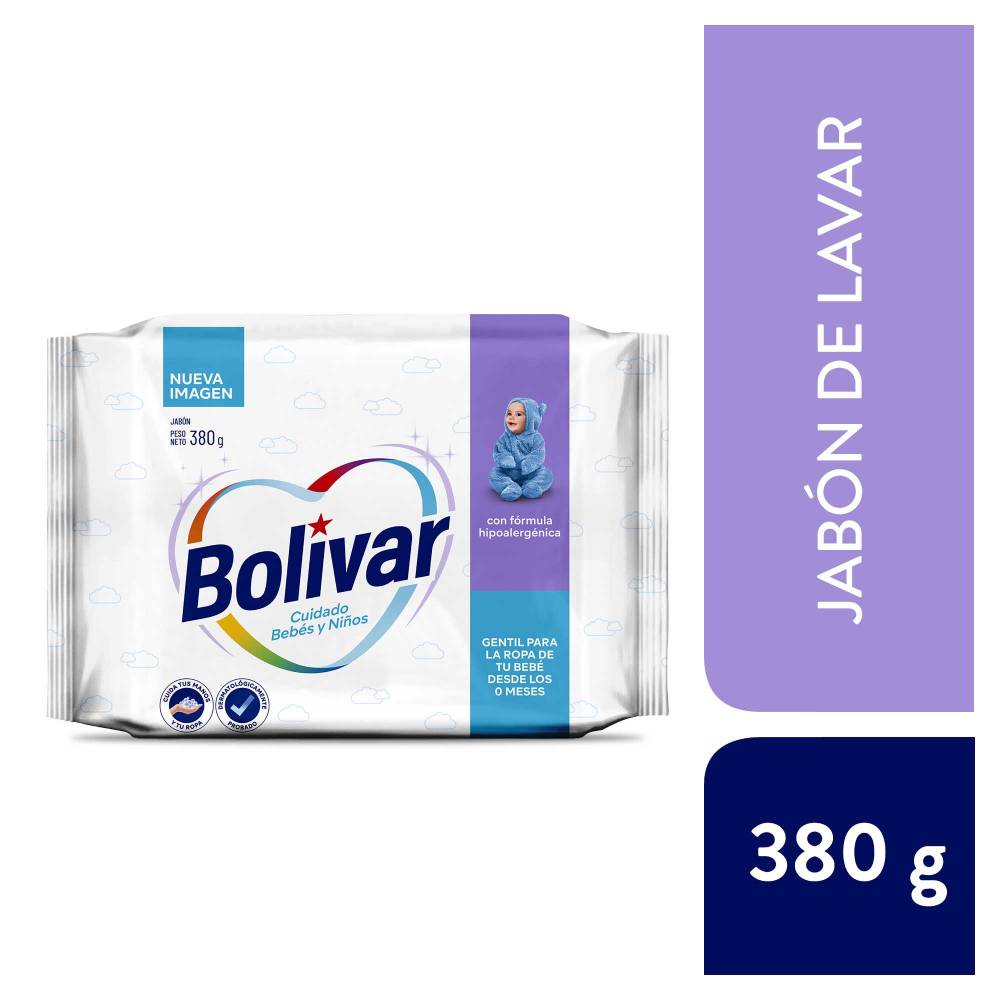 Jabón para Ropa Bolívar Baby & Kids 380g - Metro.pe