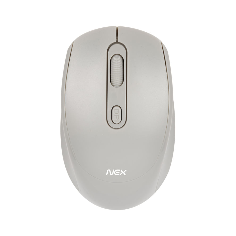 Mouse Inalámbrico Nex MSINACLRSG Blanco - Metro.pe
