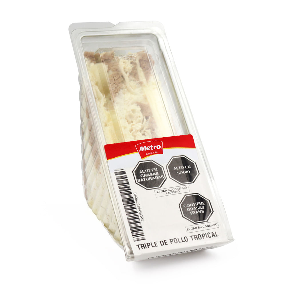 Triple de Pollo Tropical x un - Metro.pe