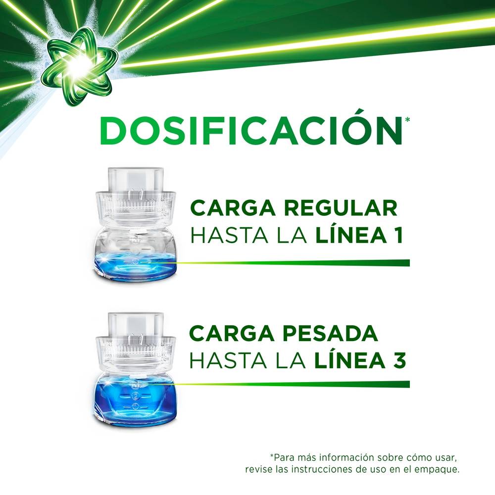 Detergente L¡quido Ariel Concentrado Doble Poder 3L - Metro.pe