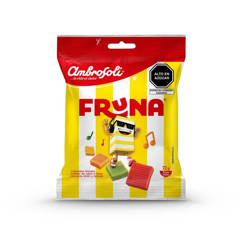 Caramelo Blando Fruna 72g - Metro.pe