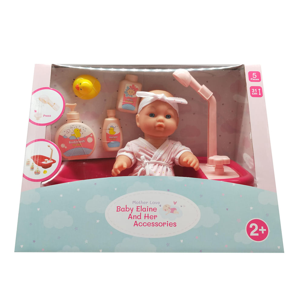 Baby Elaine Mother Love y sus accesorios - Metro.pe