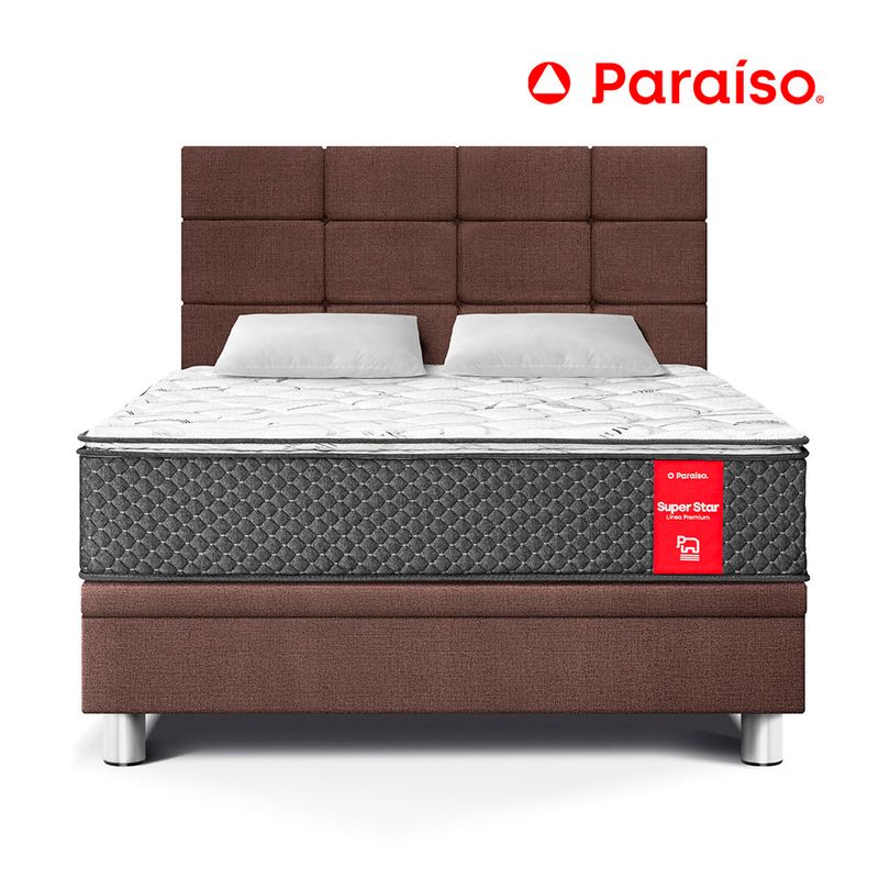 Dormitorio Boxet Blocks Super Star 2 Plazas Chocolate - Metro.pe